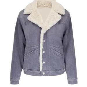 Womens Denim Fur Jacket | Women Winter Fur Jacket