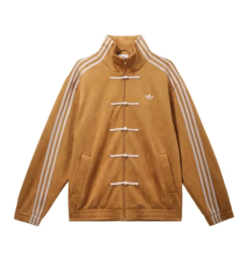 Chinese New Year Mustard Adidas Jacket | Chinese Jacket