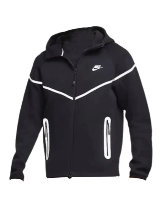 Nike Tech Windrunner Reflective Black Hooded Jacket