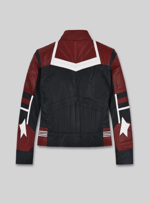 Captain Marvel Leather Jacket | Black Leather Jacket