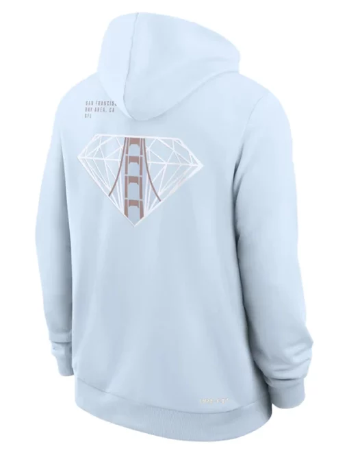 Super Bowl LX Ultra Light Blue Hoodie