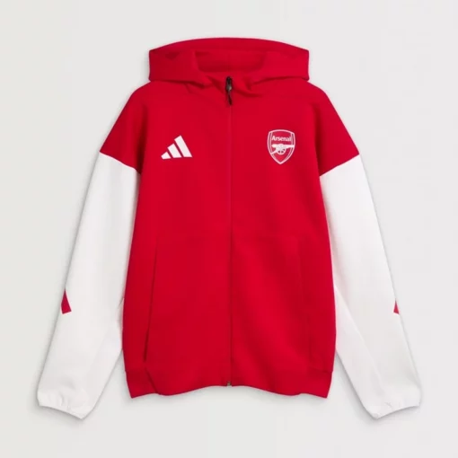 Arsenal 25/26 Home Anthem Red Jacket