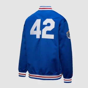 Brooklyn Dodgers Jackie Robinson Satin Jacket