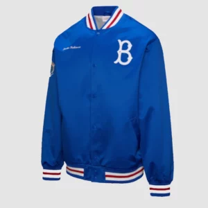 Brooklyn Dodgers Jackie Robinson Satin Jacket